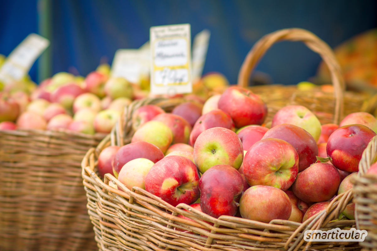 Saisonkalender August - Obst und Gemüse regional und saisonal einkaufen