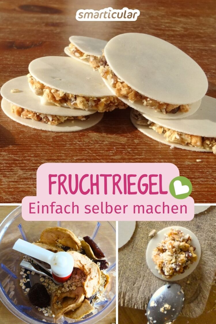 Fruchtriegel selber machen - als gesunder Snack – smarticular Verlag