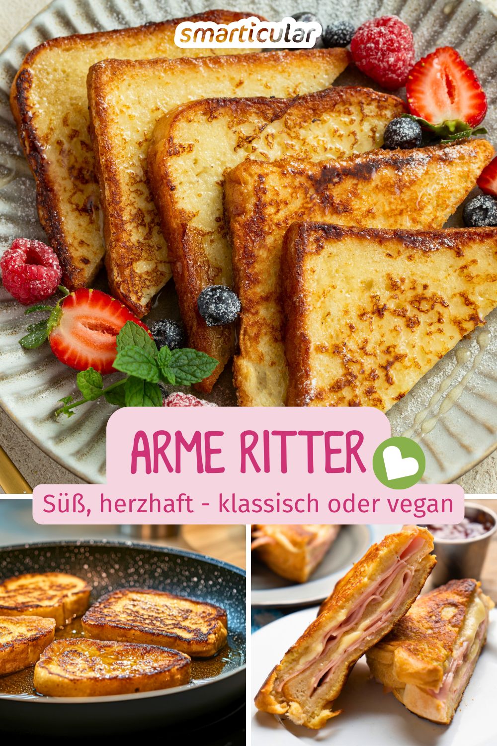 Arme Ritter Herzhaft Schwarzbrot