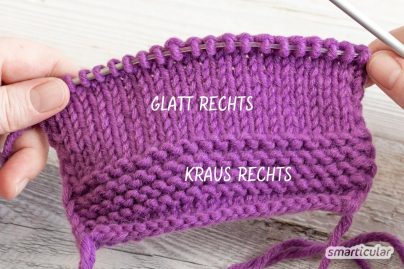 Stricken lernen: Anleitung für die ersten Schritte beim Stricken
