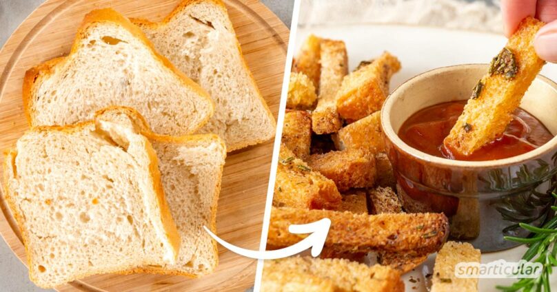 Brotpommes: knusprige Sticks aus altem Brot – smarticular Verlag