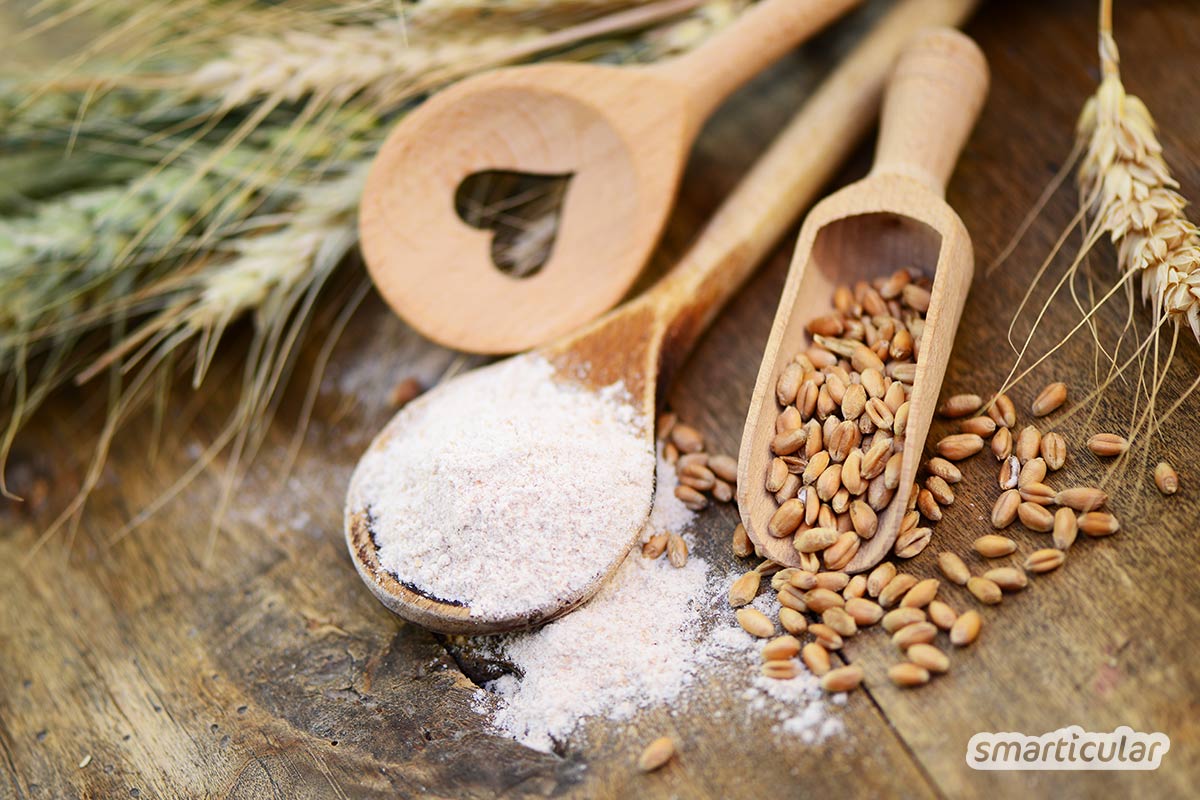 Welches Mehl wofür? Mehlsorten Type 405, 550 etc. und ihre Verwendung ...