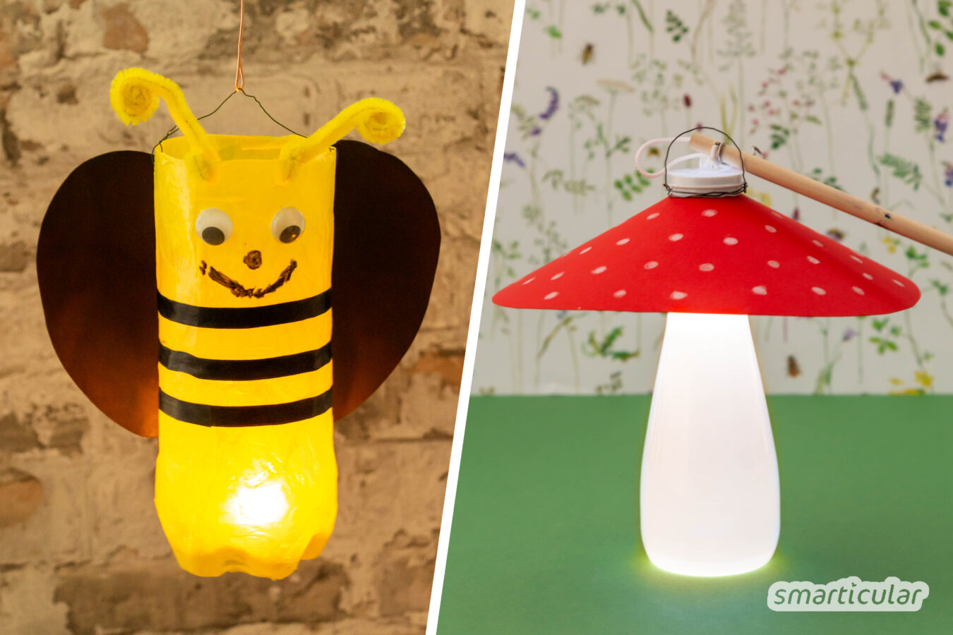 Laternen basteln: 5 kreative Last-Minute-Ideen – smarticular Verlag