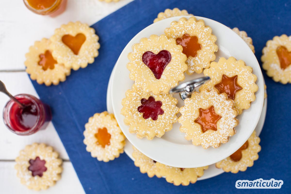 Linzer Plätzchen - die köstlichste Art Marmelade zu genießen ...
