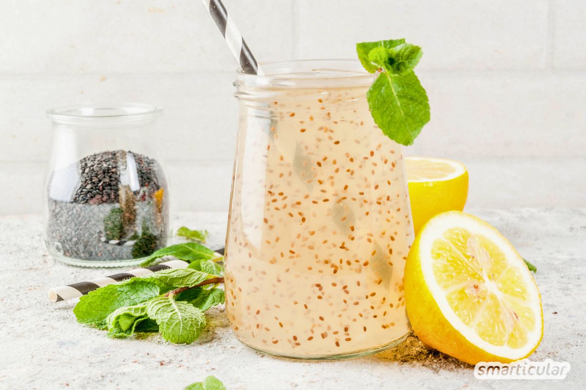 Erfrischende Chia Fresca (Iskiate) ganz einfach selber machen ...
